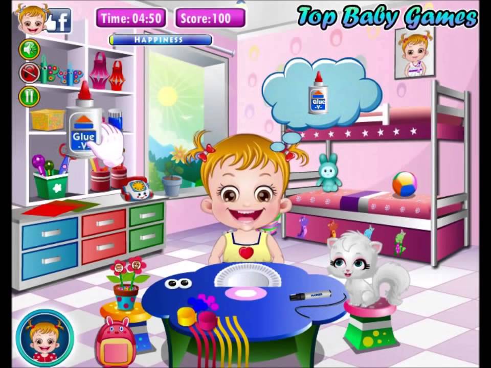 New Baby Hazel Craft Time Game for little girls and boys - Baby Hazel ...