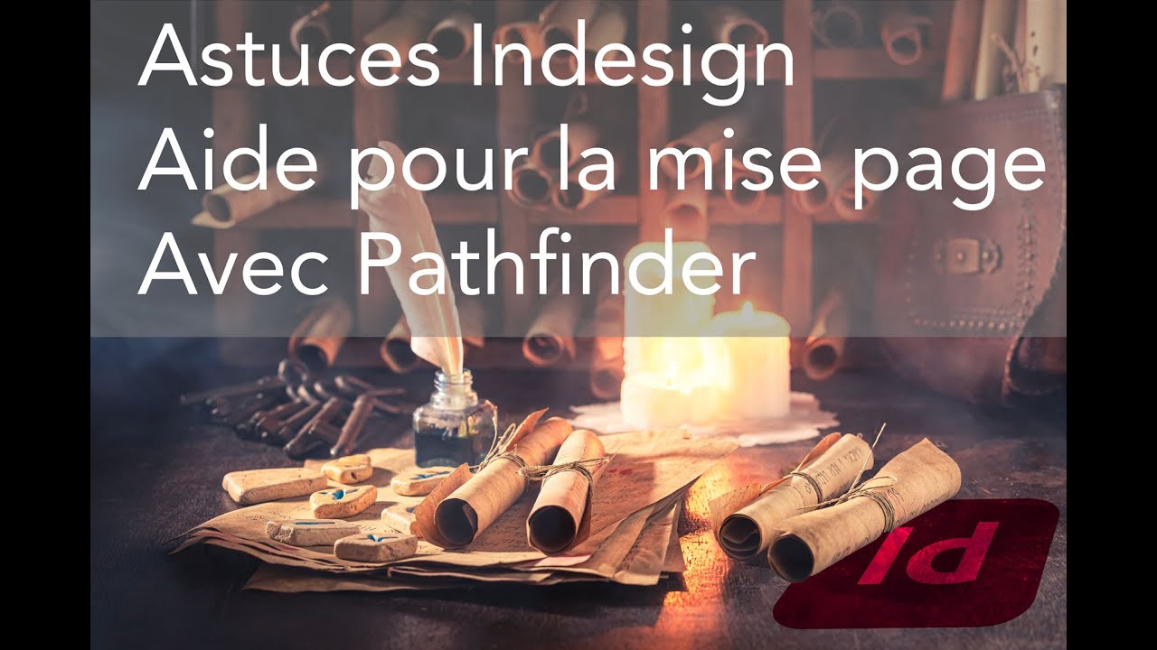 Astuces avec Pathfinder dans InDesign - YouTube