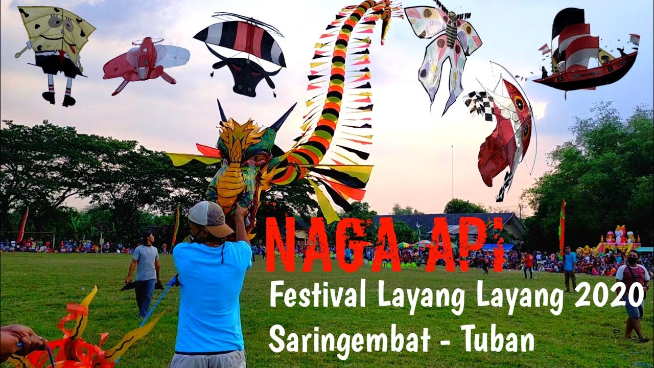Festival Layang Layang 2020 - Saringembat Tuban - YouTube