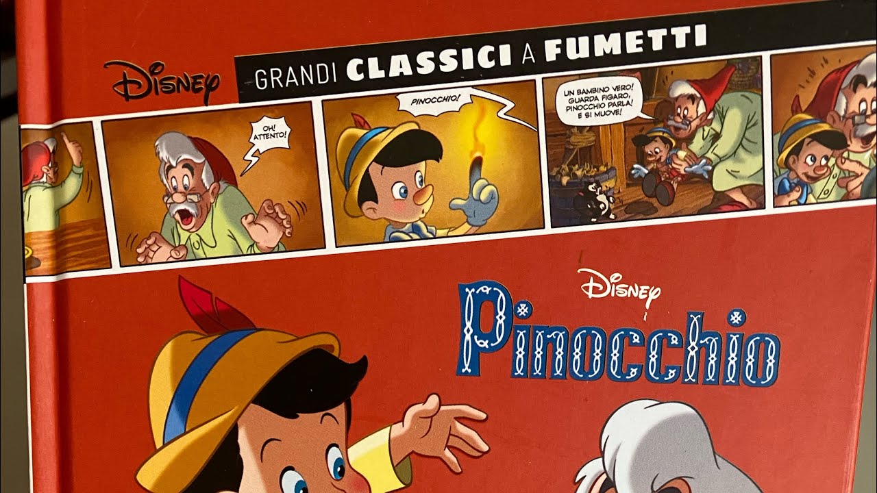 Prima uscita grandi classici a fumetti, Pinocchio!! @repubblica - YouTube