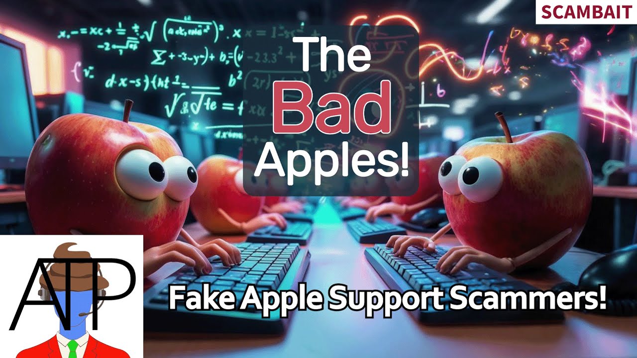 The Bad Apples - An Apple Support Impersonator SCAMBAIT - YouTube