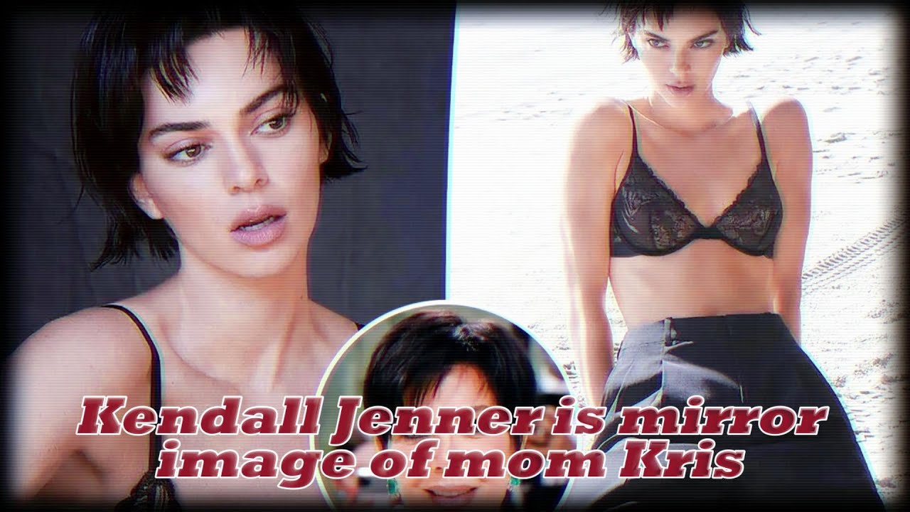 "Kendall Jenner's Bold New Look: Channeling Kris Jenner's Iconic Style in Calvin Klein!" - YouTube