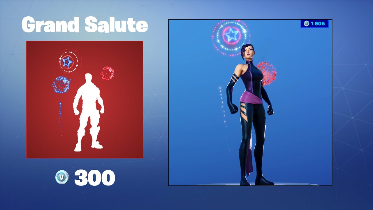 Grand Salute | Fortnite Emote - YouTube