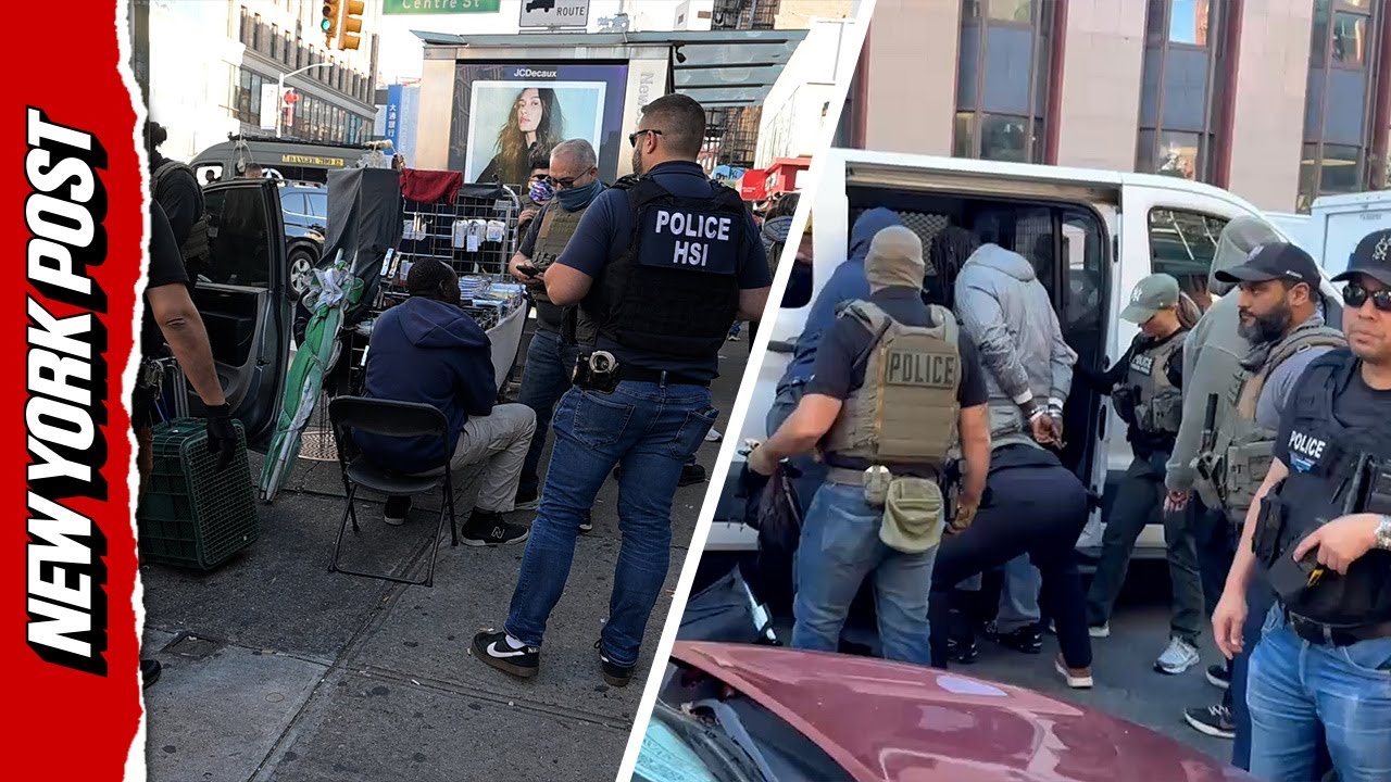 ICE Agents Raid Canal Street in NYC's Chinatown - The Utter Perspective