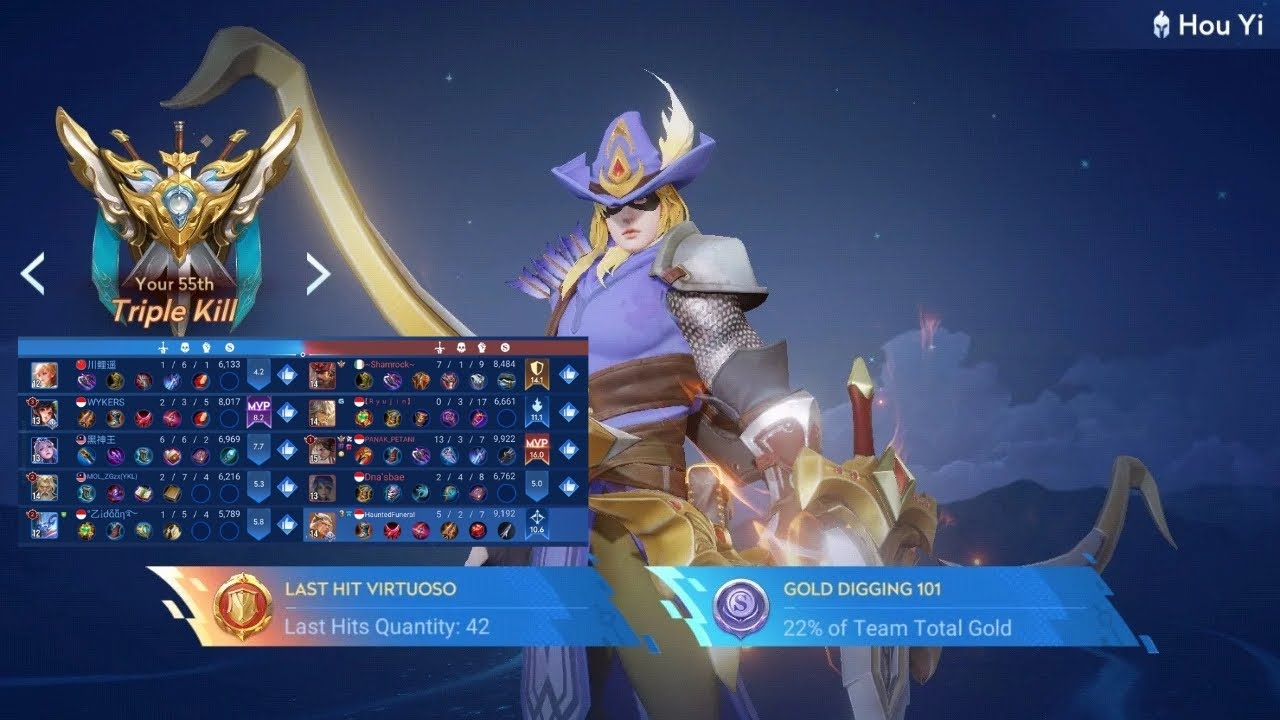 Huo Yi Rank Up Gameplay Honor Of Kings 2025 - YouTube