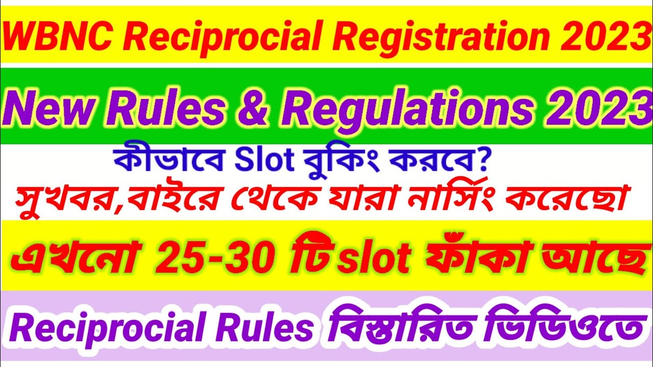 Don't Miss Out on the Latest WBNC Reciprocal Registration Process ...