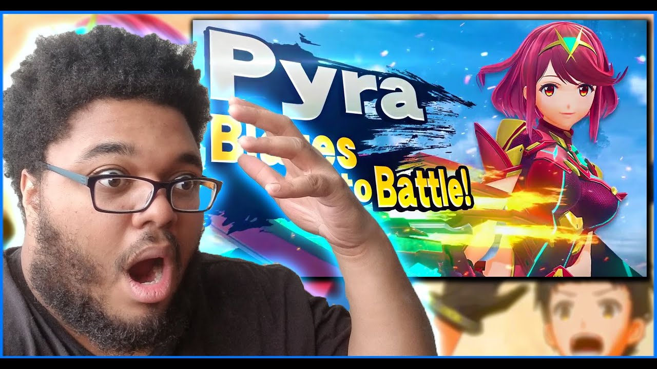 PYRA & MYTHRA REVEAL TRAILER REACTION! - Super Smash Bros. Ultimate DLC ...