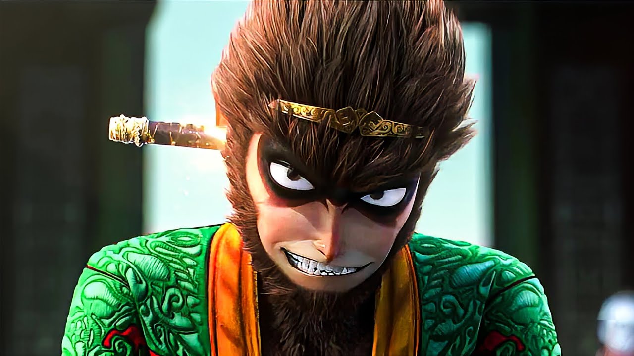 Monkey King fight with world's first monster for save his Master ...