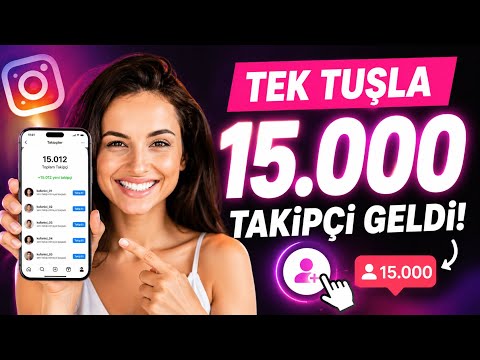 1 DAKİKADA BEDAVA 15.000 İNSTAGRAM TAKİPÇİ HİLESİ | İNSTAGRAM TAKİPÇİ HİLESİ 2026 