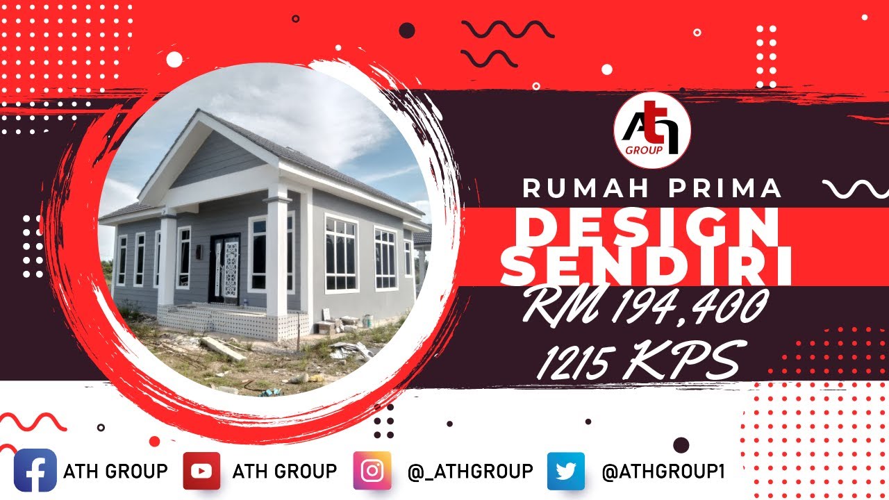 PAKEJ RUMAH PRIMA DESIGN SENDIRI BERKELUASAN 1215KPS BERHARGA RM194,400 SAHAJA DI BUNOHAN ...
