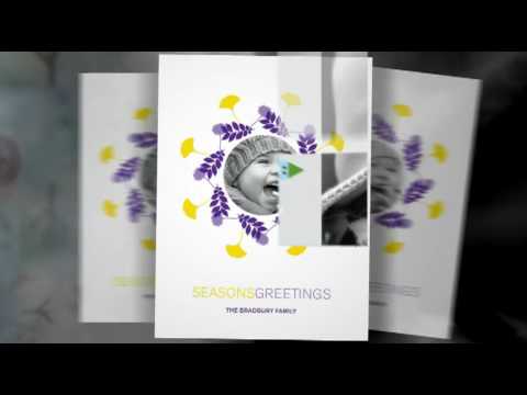 Modern Holiday Cards by Paper Culture - YouTube