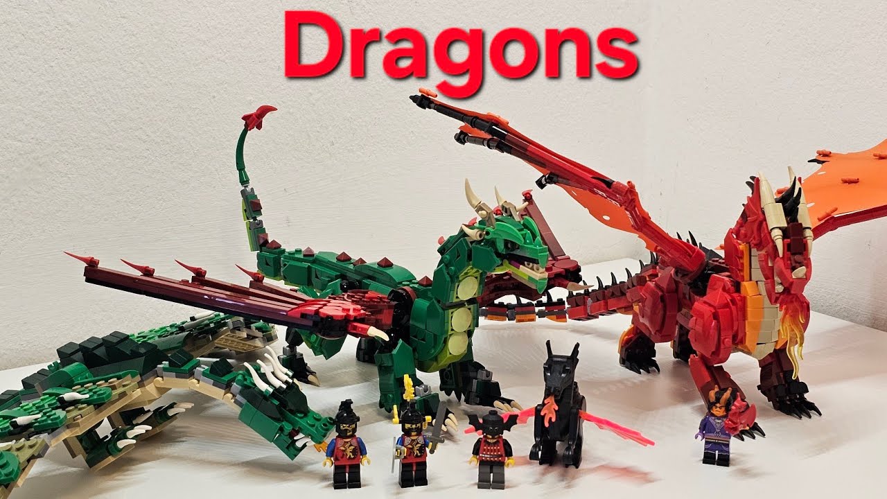 LEGO Castle Dragons - YouTube