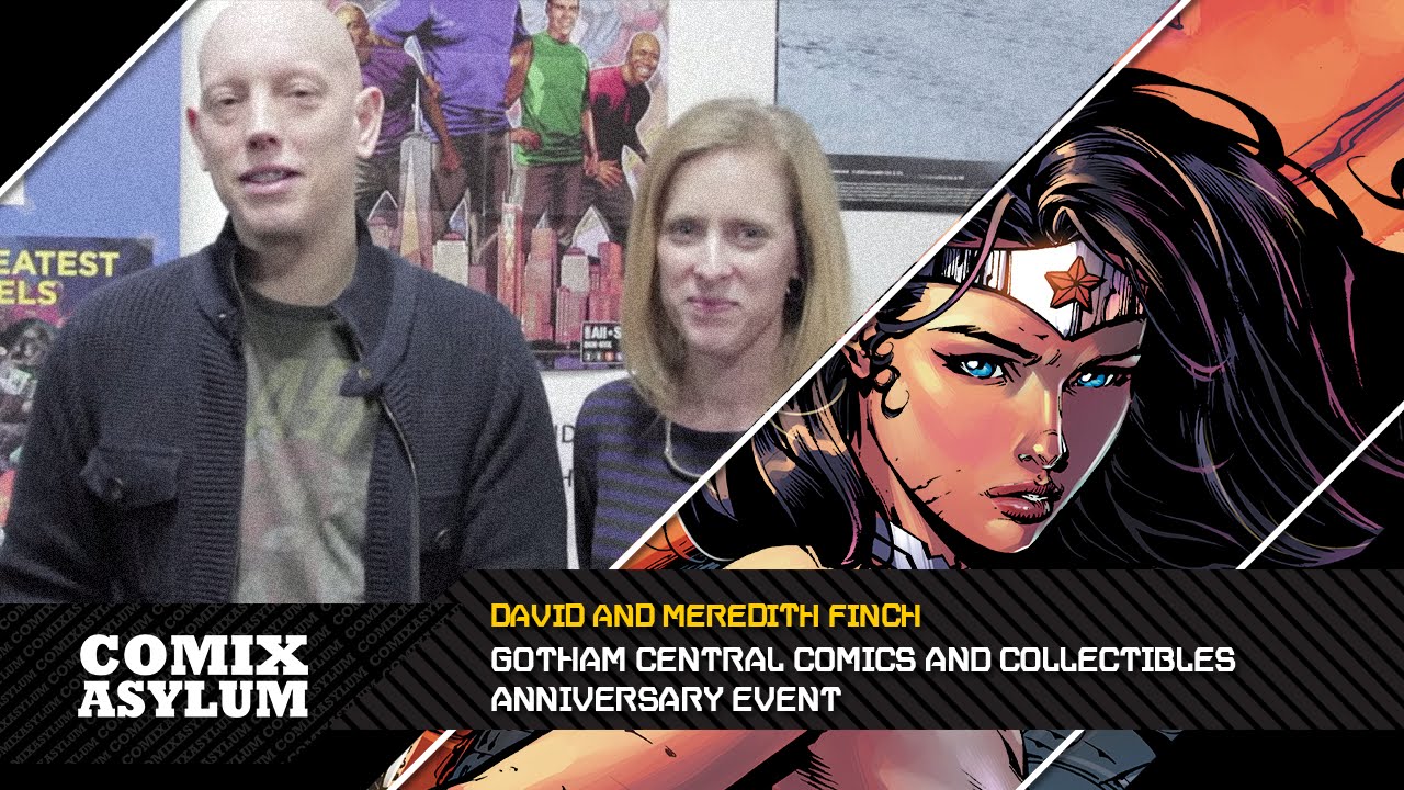Wonder Woman talk, with David and Meredith Finch - YouTube