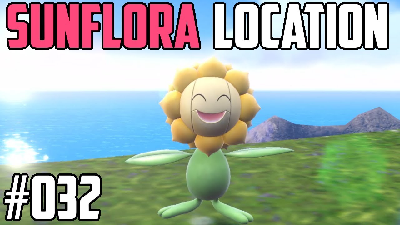 How to Catch Sunflora - Pokémon Scarlet & Violet - YouTube