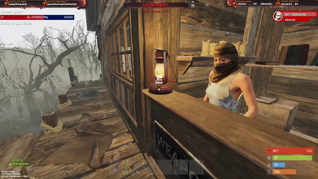 Rust Free Gear Set At Bandit - YouTube
