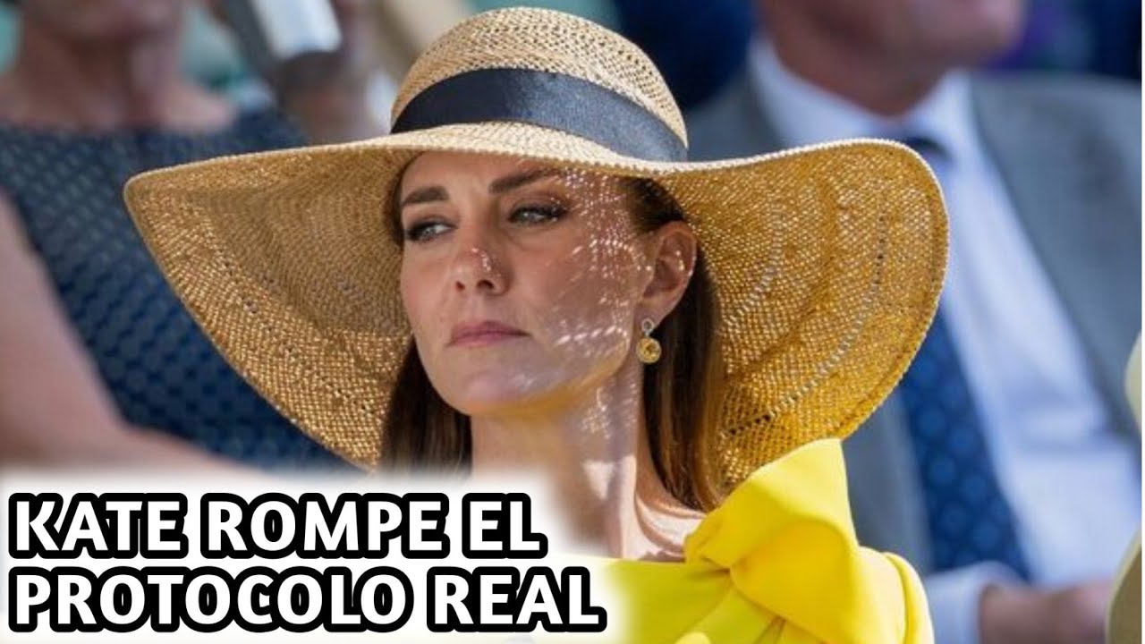 ¡BANDADA! Kate Middleton ha sido baneada y restringida por romper este protocolo real de 115 ...