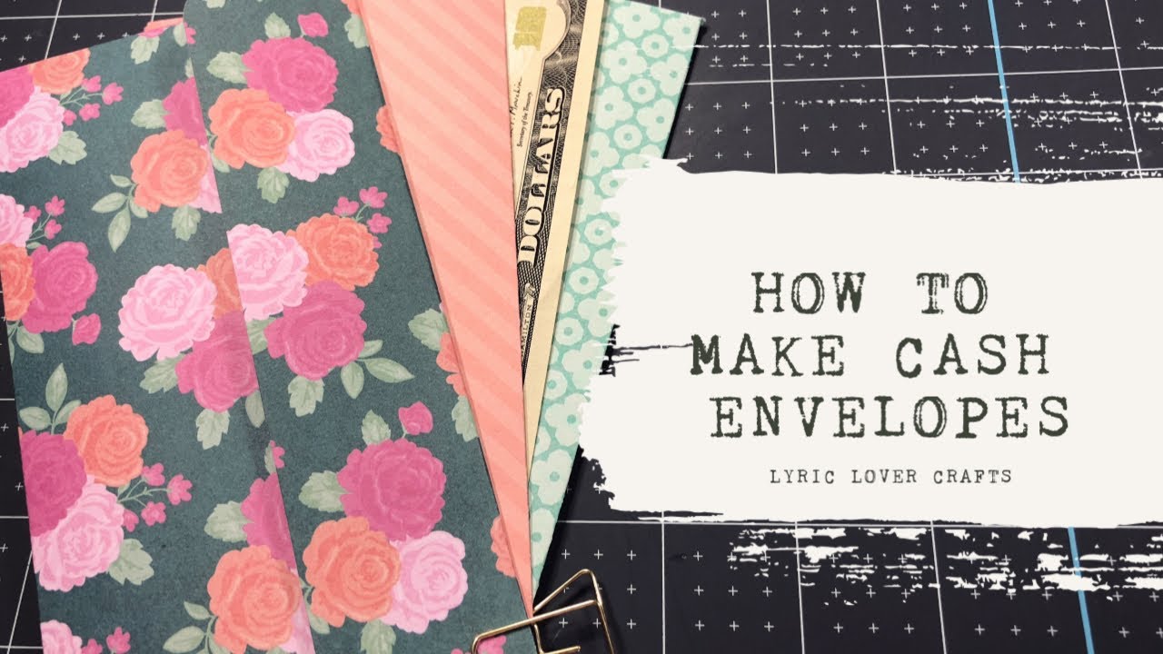 How To Make CASH ENVELOPES YouTube how-to-make-cash-envelopes-youtube