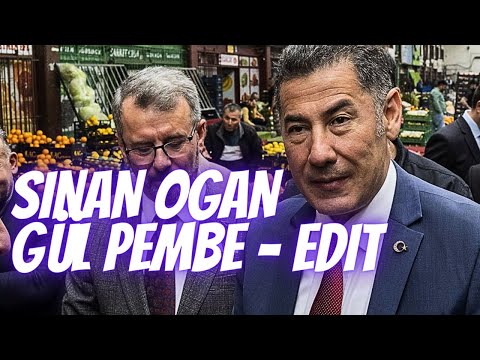 Sinan Oğan Zafer Partisi Adayı - Edit Gül Pembe-