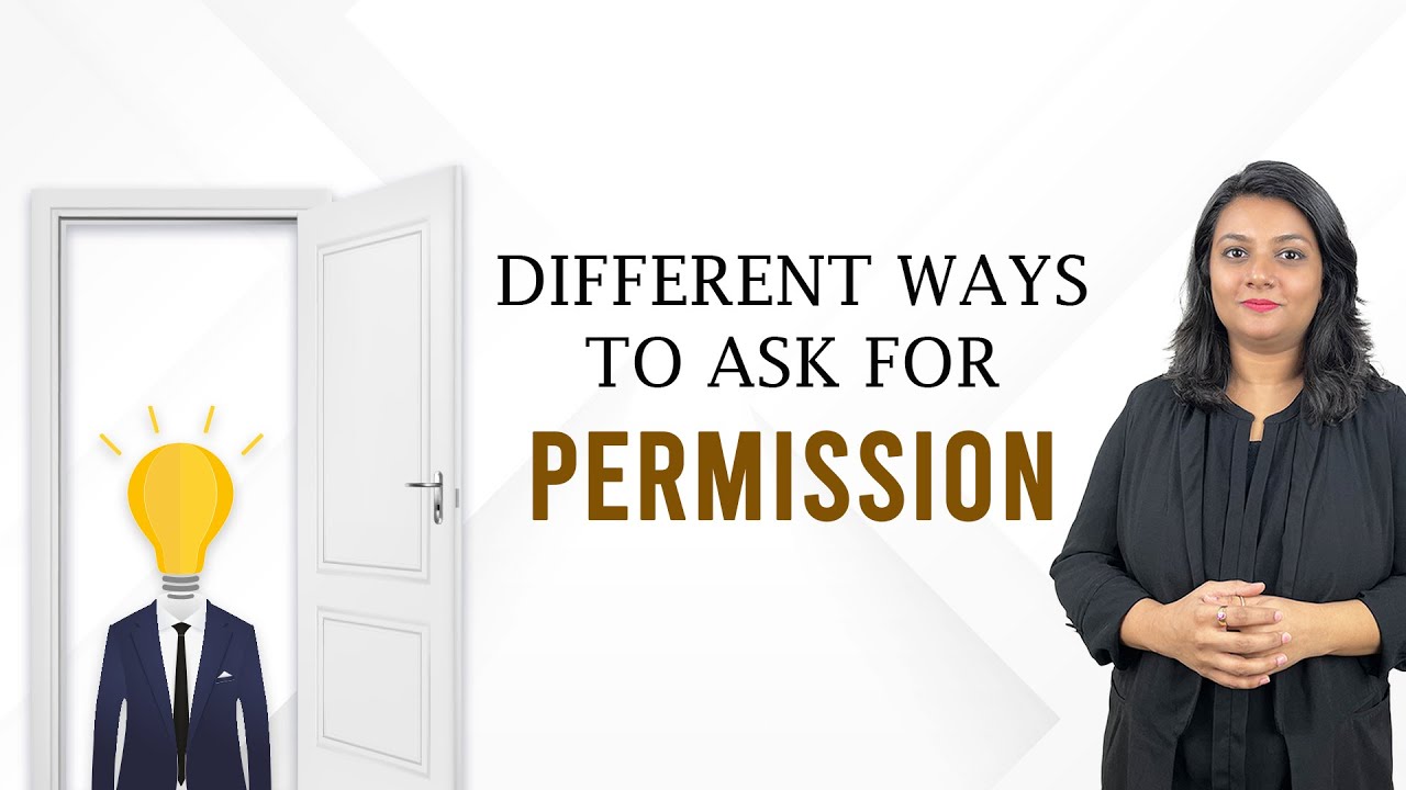 Different ways to ask permission - YouTube