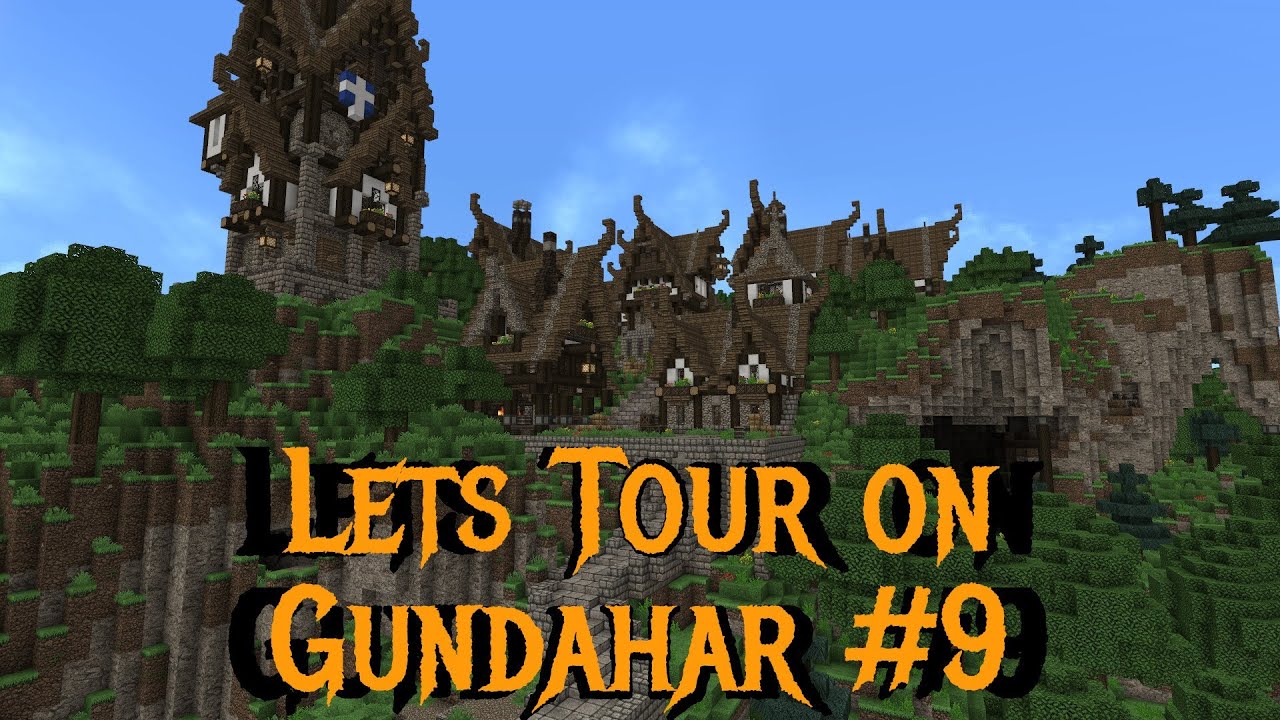 Minecraft - Lets Tour on Gundahar - Hettenheim - YouTube