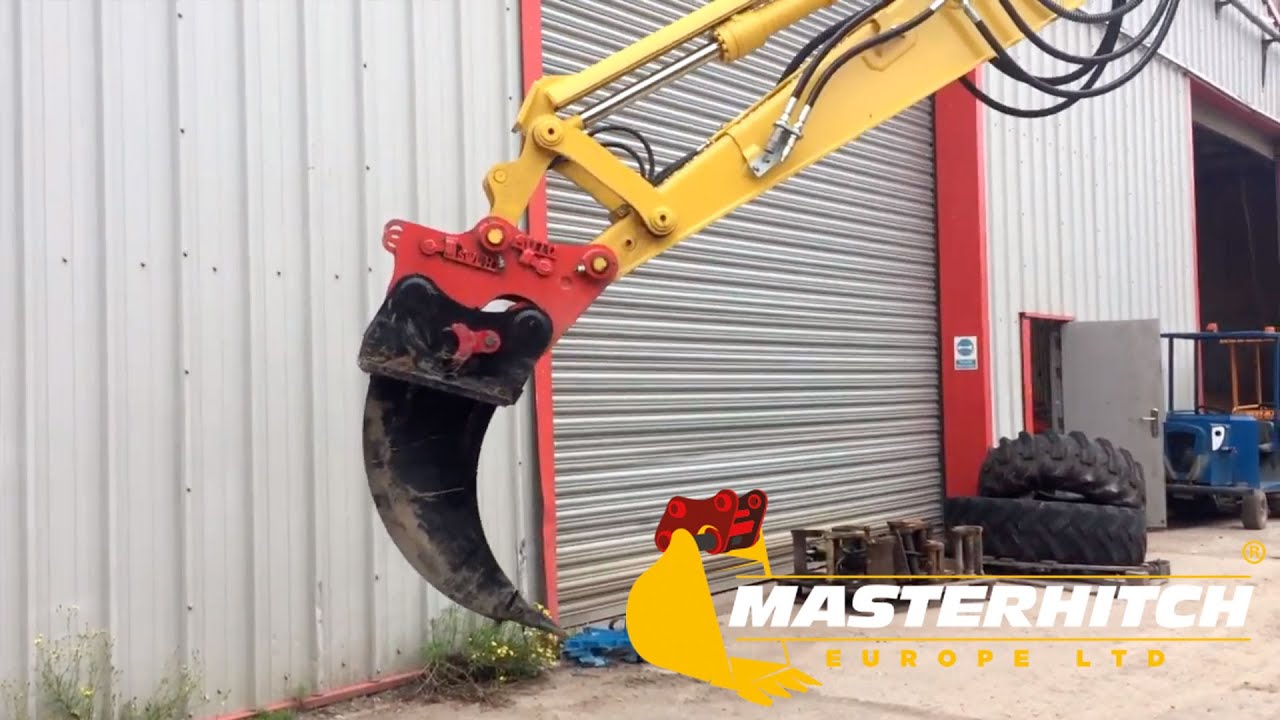 Ripper Hook Attachment - Masterhitch Europe Ltd - YouTube