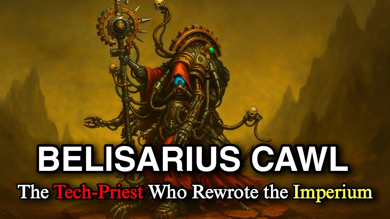 Warhammer 40K Lore | Cawl EXPLAINED – The Imperium’s MOST RADICAL Tech ...