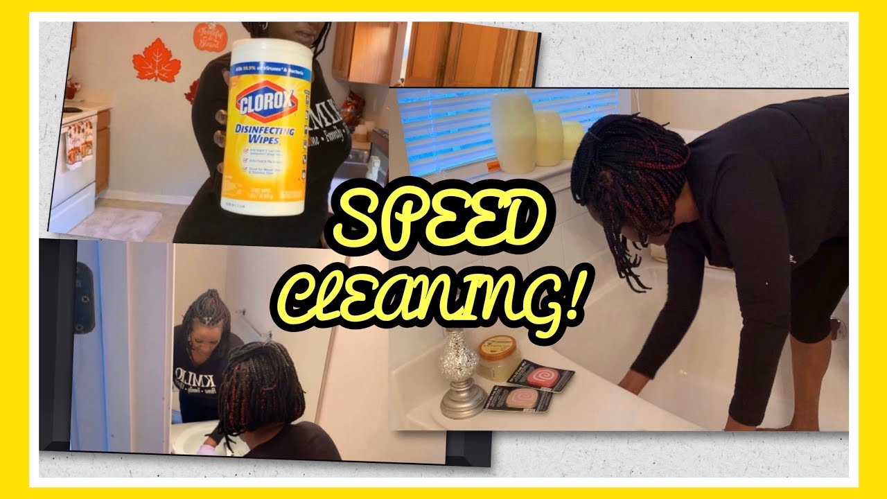 SPEED CLEANING | ULTIMATE CLEANING MOTIVATION - YouTube