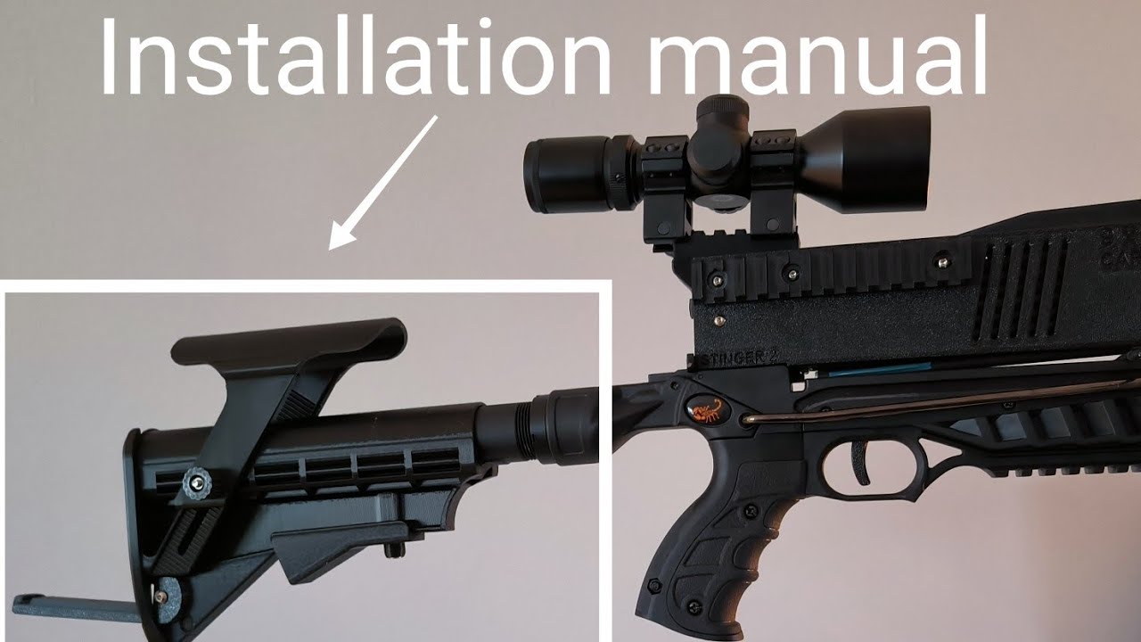 AR15 Backstock / Installation manual - YouTube