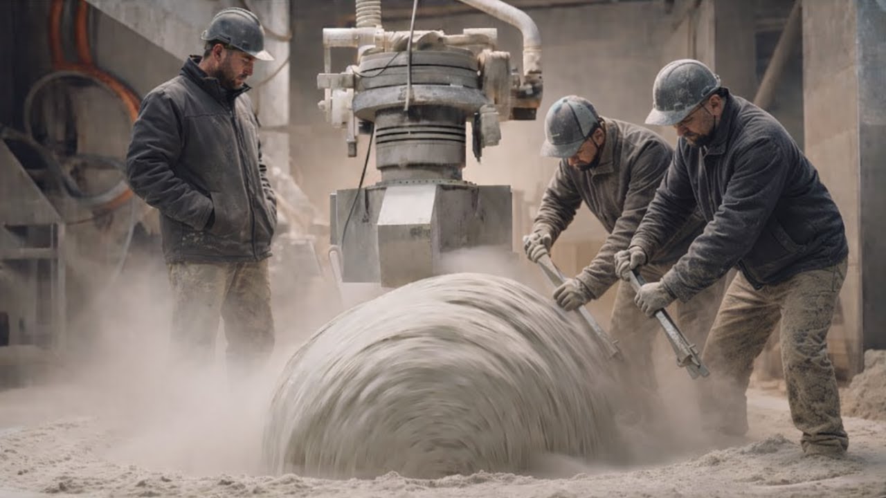 How Cement is Made | Inside a Cement Factory | Manufacturing Proces ...