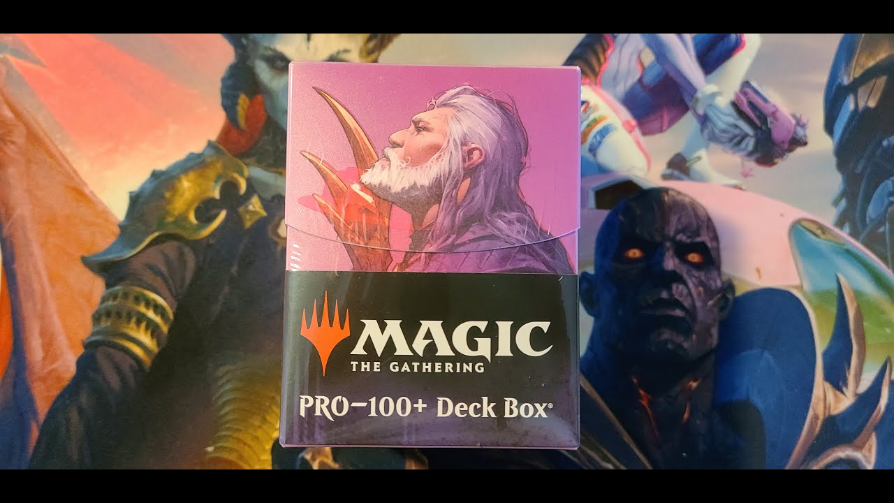 Ultra Pro Pro-100+ deck box review - YouTube