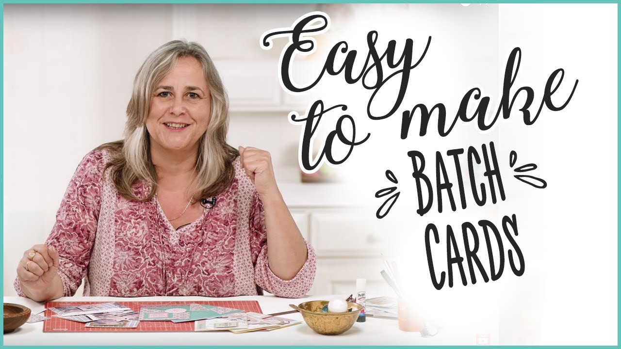 Easy To Make Batch Cards - YouTube