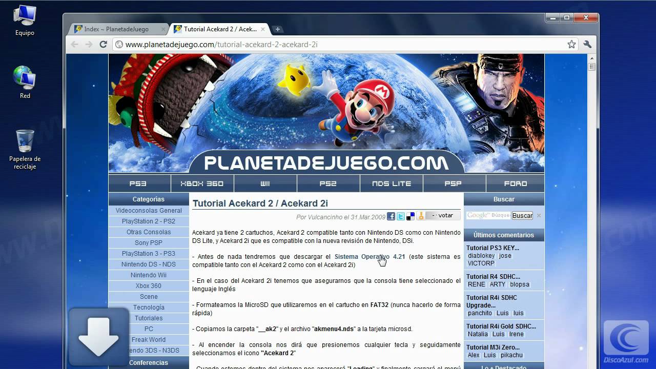 Tutorial Acekard 2i - YouTube