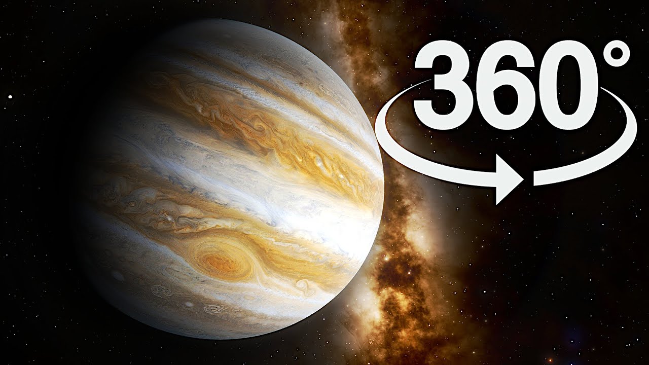 Júpiter em 360º VR Space Engine - YouTube