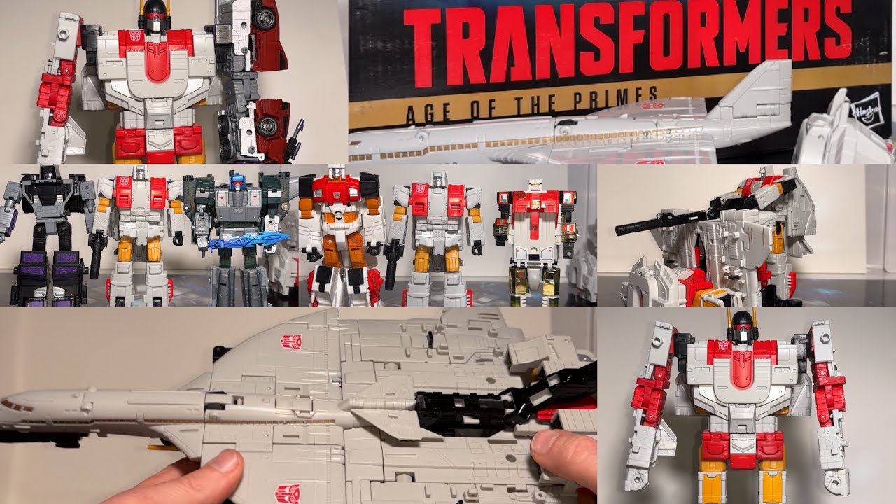 Transformers age of the primes Silverbolt review. AOTP combiner ...