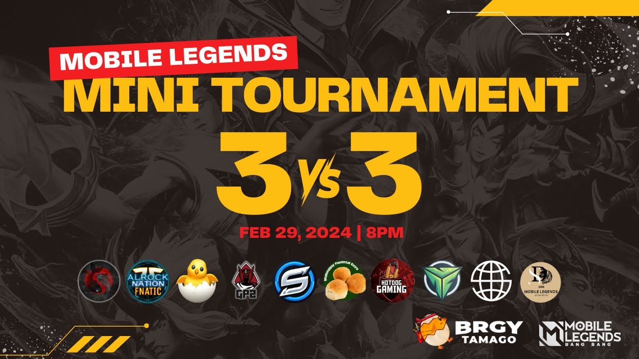 BRGY TAMAGO MLTO MINI EVENT 3v3 EVENT - YouTube