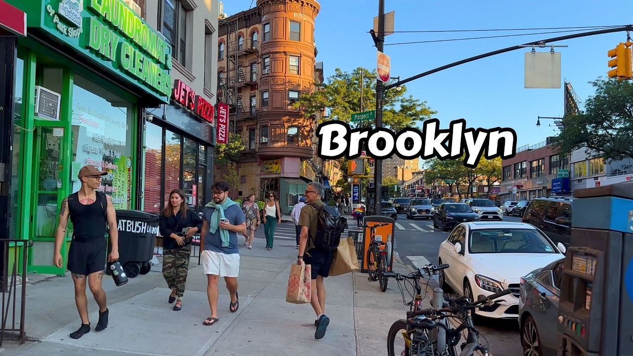 Walking Downtown Brooklyn New York Travel America 4k Video - YouTube