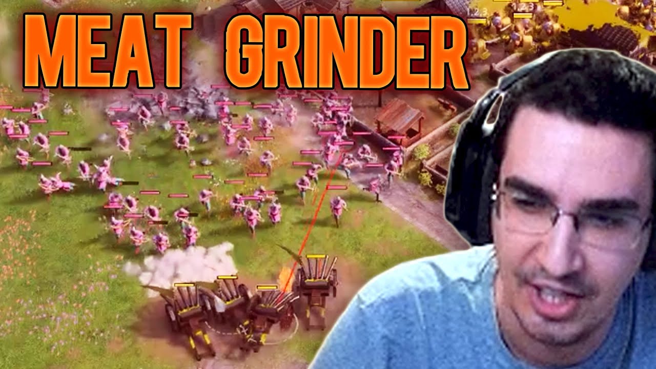 MEAT GRINDER Free For All in AOE4 - Beasty Trying out Mods #1 - YouTube