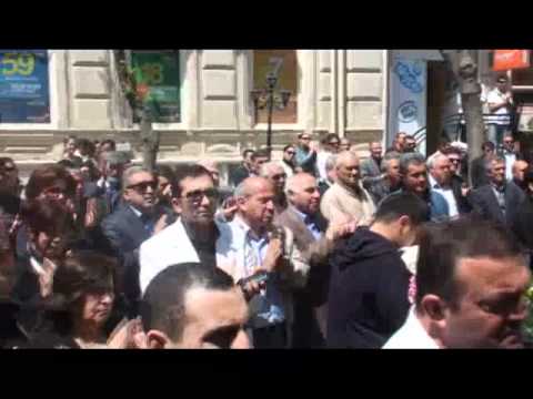 Vaqif İbrahimoglu ilə vida mərasimi