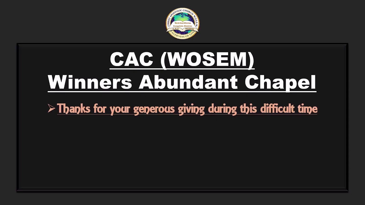 CAC-WOSEM HOUSTON TEXAS LIVE STREAM - YouTube