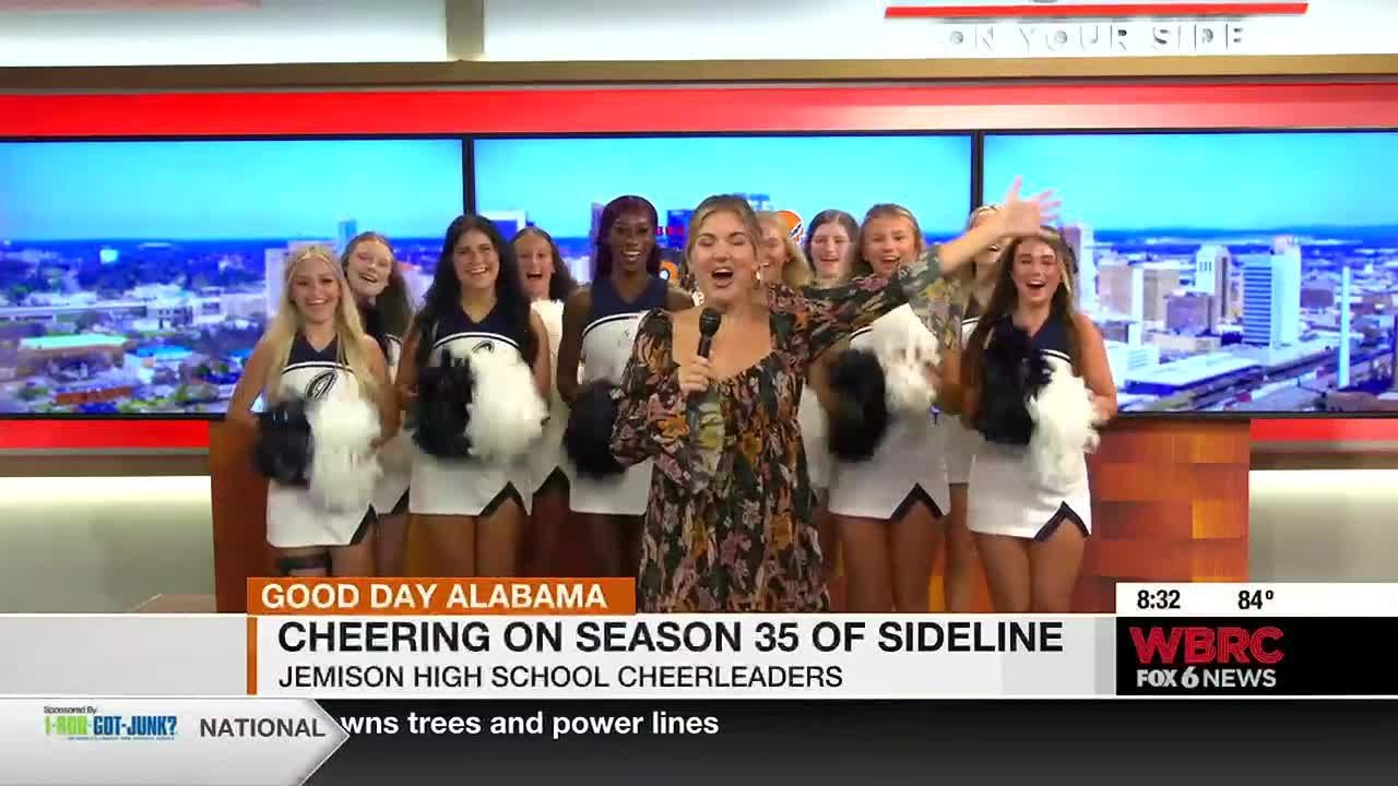 Cheering on season 25 of SIDELINE with the Jemison High School ...