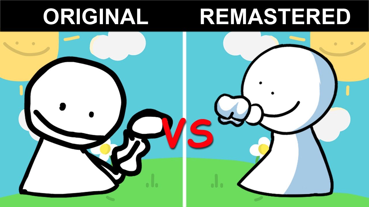 Bob Original Vs Bob Remastered - Friday Night Funkin' FNF Mods - YouTube