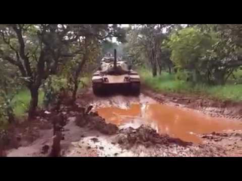 M60A3 brazilian army - YouTube