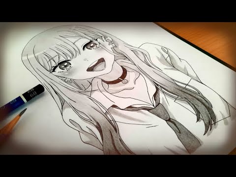 How to draw Marin Kitagawa | My Dress-Up Darling | Step by step ...