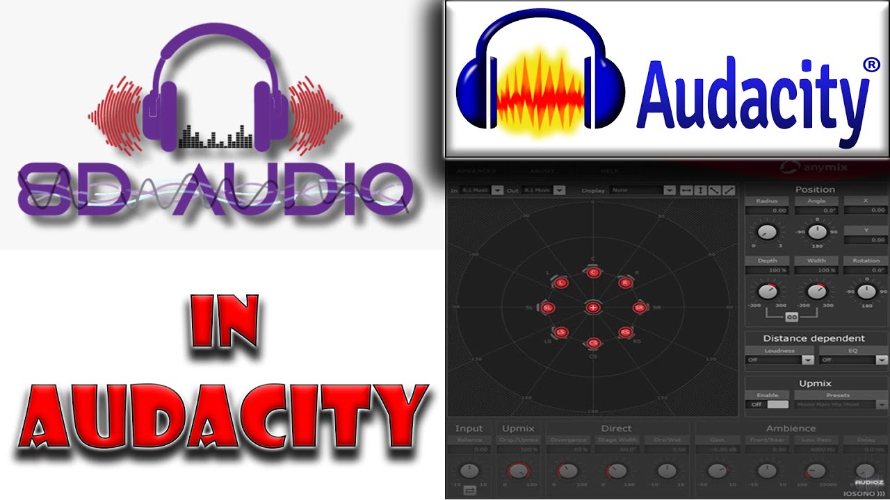 How to make Real 3D (or) 8D Audio : AUDACITY Tutorial (2021 ...