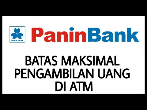 Limit Tarik Tunai di Atm || Bank Panin - YouTube