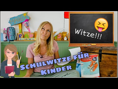 Schulwitze für Kinder I Schule I Ferienende I Kinderwitze