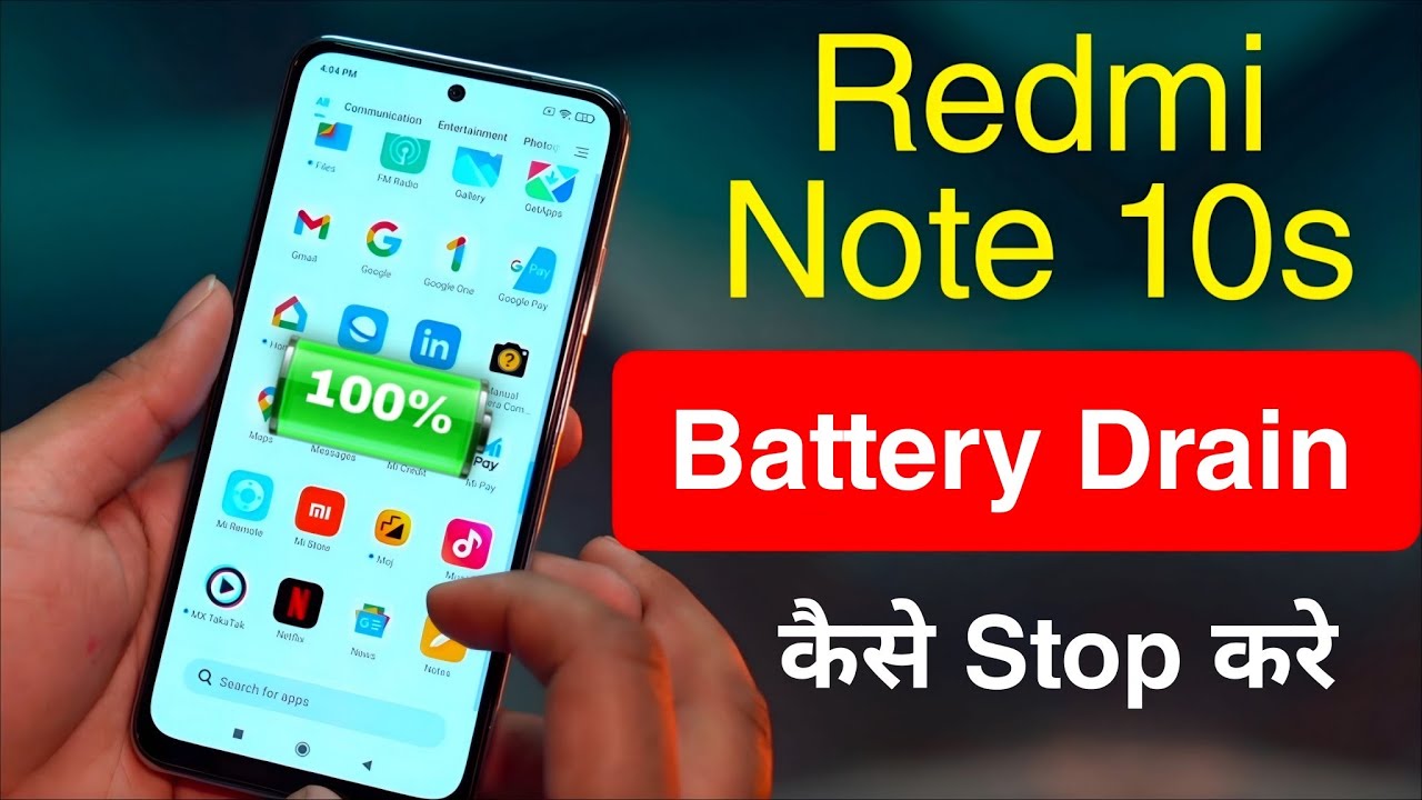 Fix Redmi Note 10S Battery Drain Problem | How to Enable Battery Saver ...