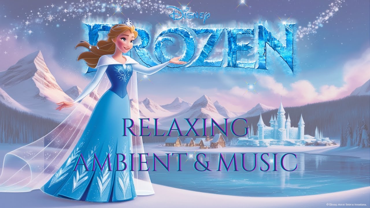 Frozen LoFi Ambience ️ Relax & Unwind with Magical Winter Vibes - YouTube