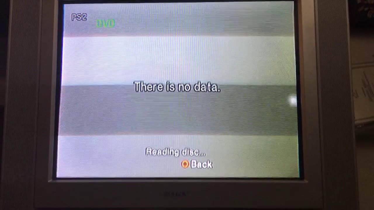 My PS2 slim doesn’t like my 24 Disk 1 it has no scratches look at error ...