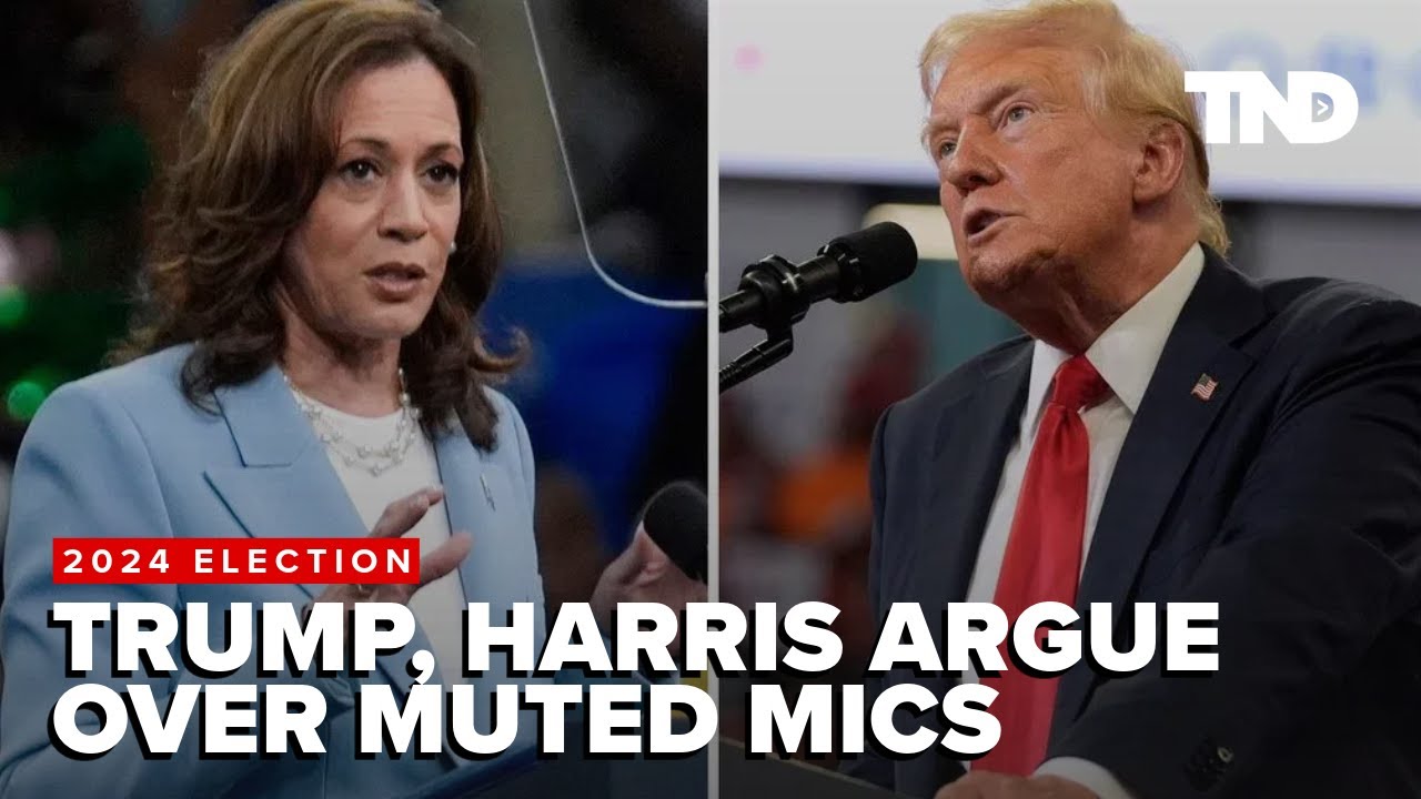 Trump, Harris campaigns argue over microphone rules ahead of high ...